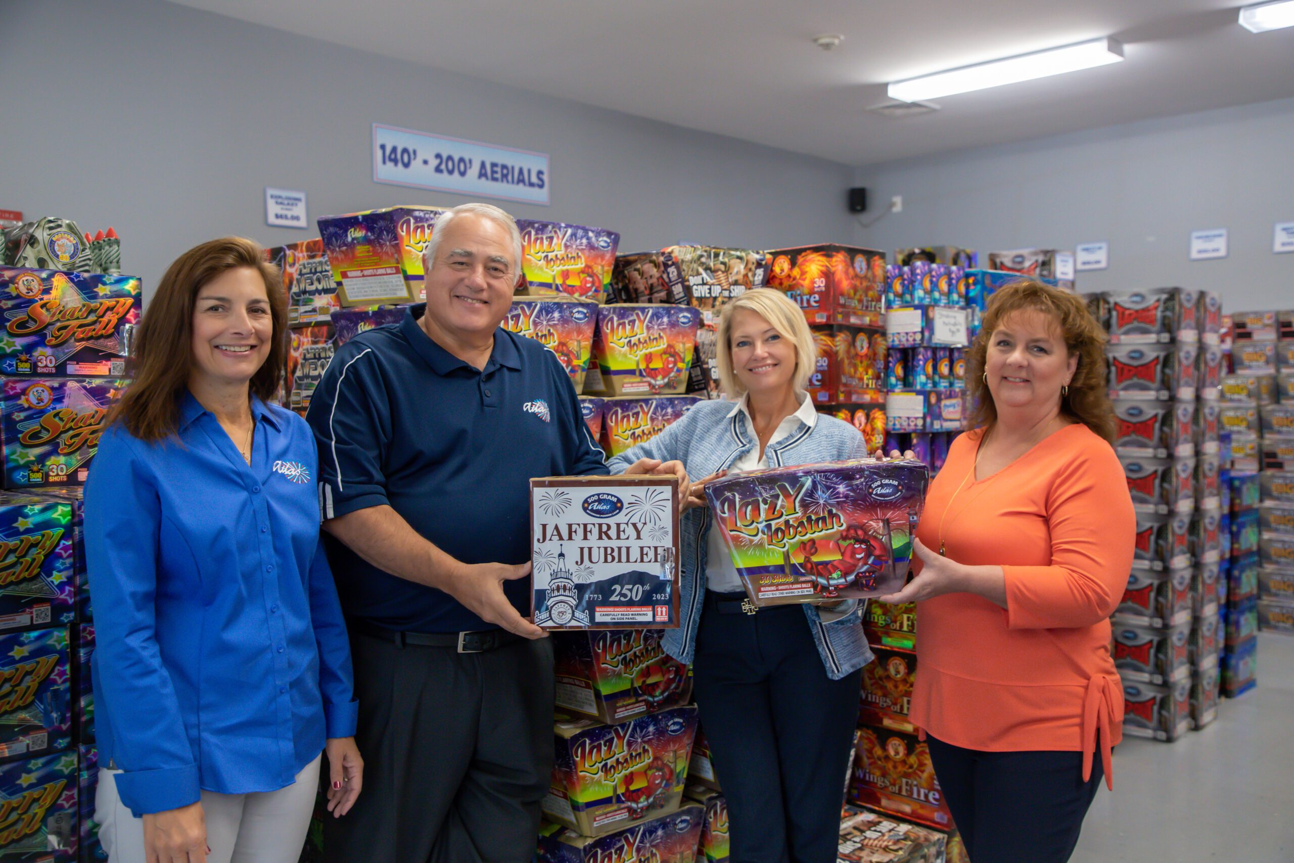 Atlas Fireworks - Savings Bank of Walpole